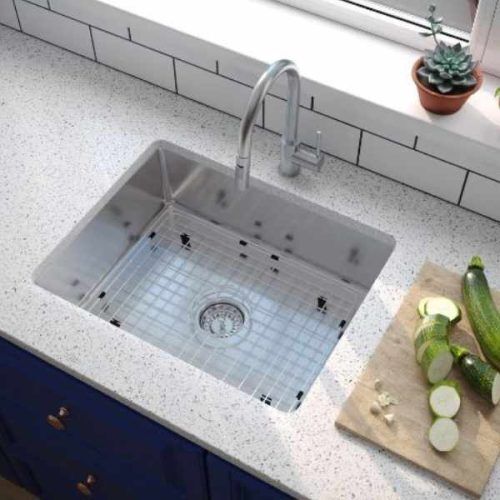 PL-VR2318 R20 Stainless Steel Undermount Kitchen Sink | USA Granite Tools